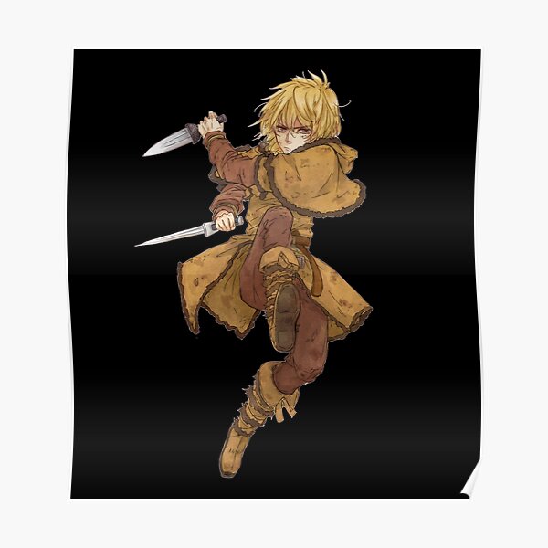 "Vinland Saga - thorfinn" Poster for Sale by HD90 | Redbubble