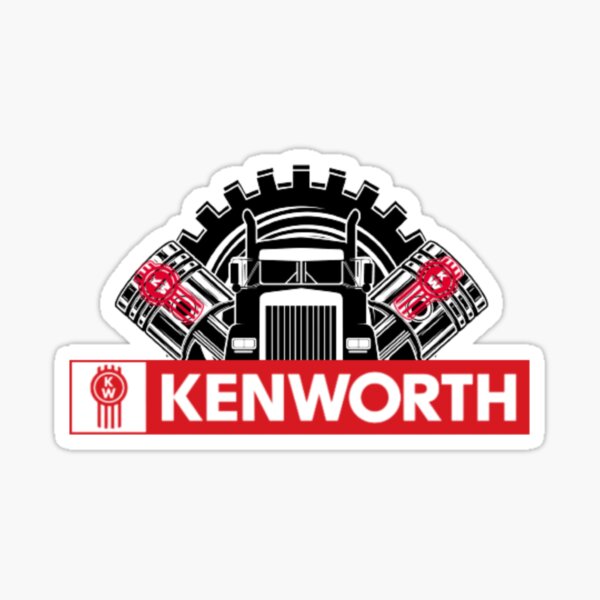 "kenworth" Sticker for Sale by PopsQc | Redbubble
