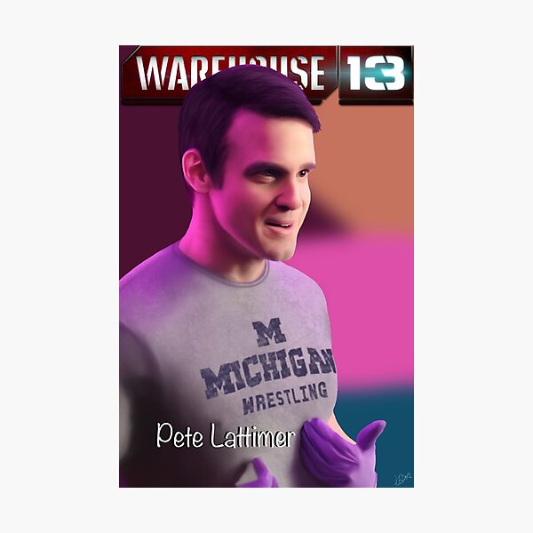 "Pete Lattimer Portrait Painting Fan Art Warehouse 13" Photographic ...