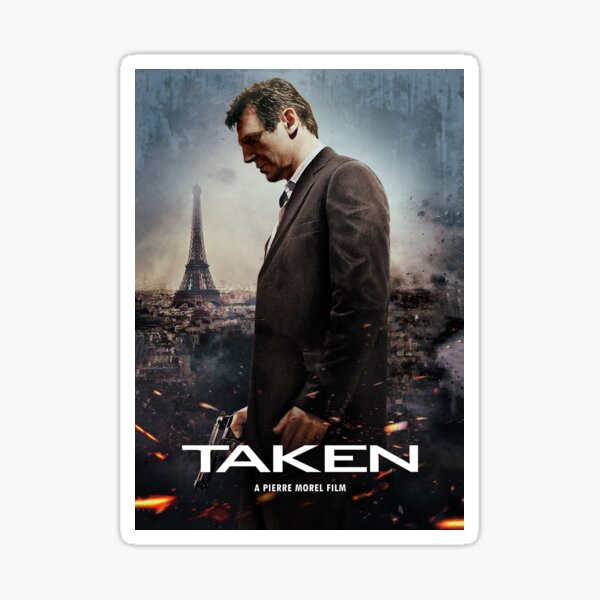 "Taken" Sticker for Sale by BoKev | Redbubble
