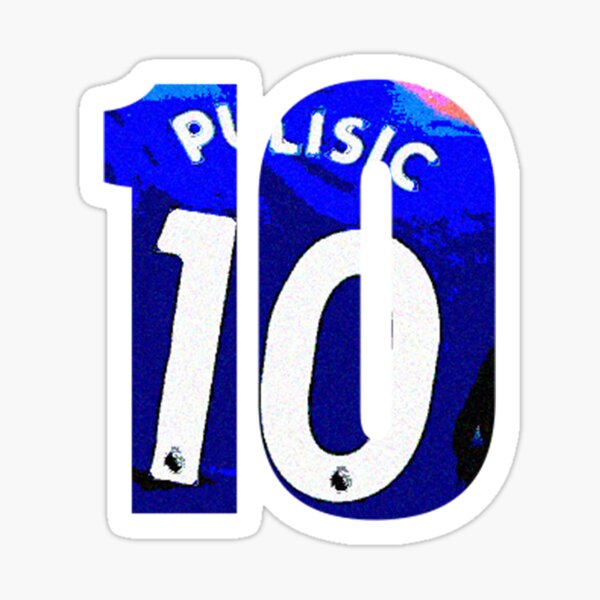 "Pulisic 10 Cut-out" Sticker for Sale by jakecheeseman | Redbubble