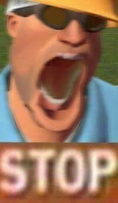 "TF2 Team Fortress 2 Engineer STOP" by Jackson Pol | Redbubble