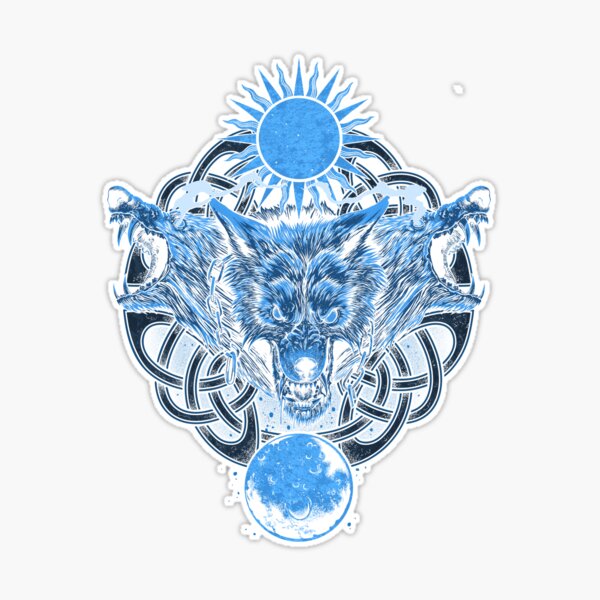 Fenrir Norse Crest