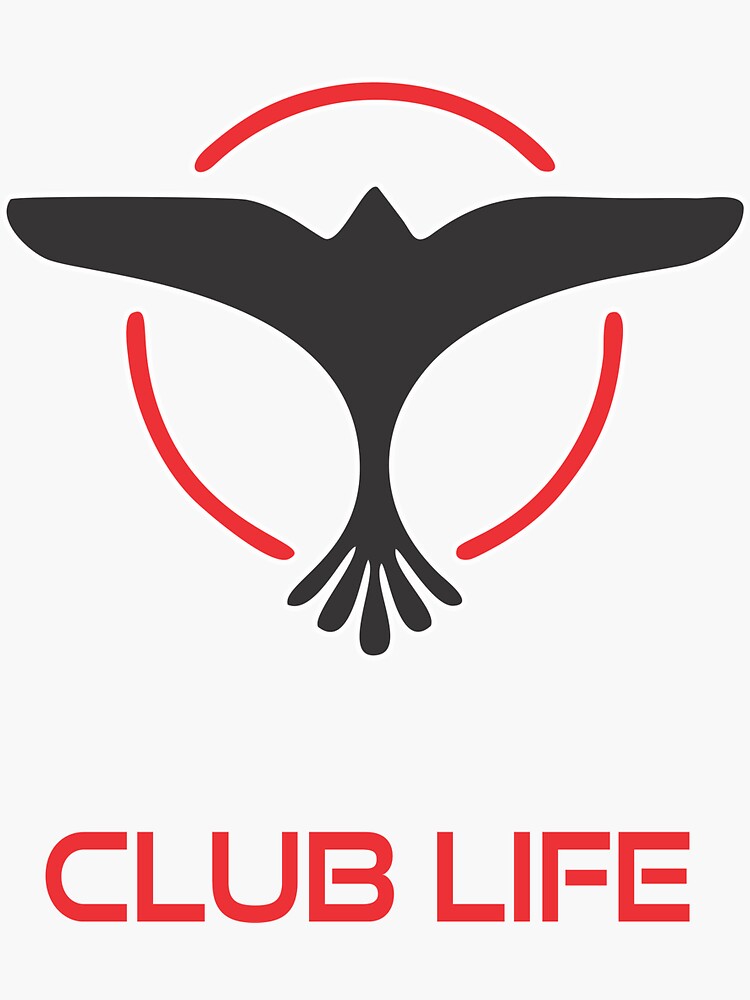 "Tiesto - Club Life" Sticker for Sale by Specialstace83 | Redbubble