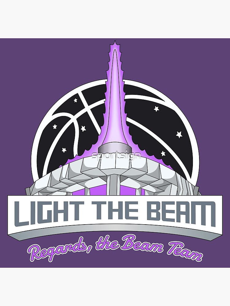 "Light The Beam - Sacramento Kings Basketball" Poster for Sale by ...
