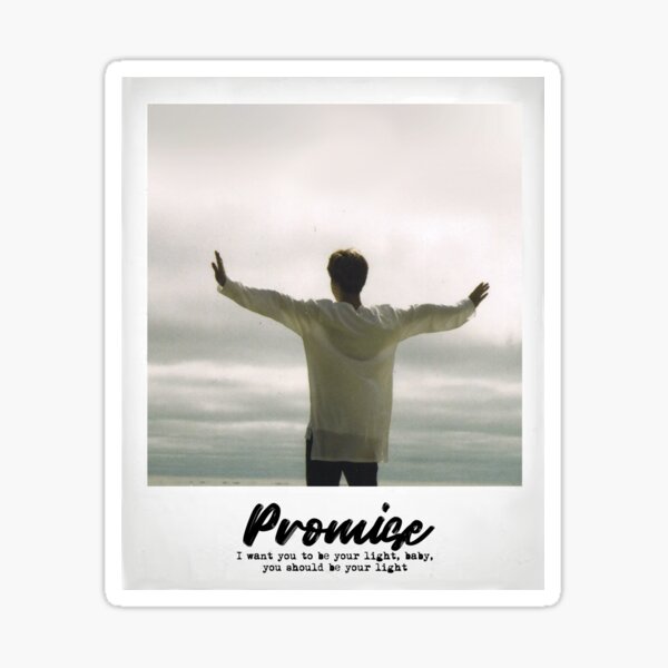 "jimin - promise" Sticker for Sale by mymikrokosmos | Redbubble