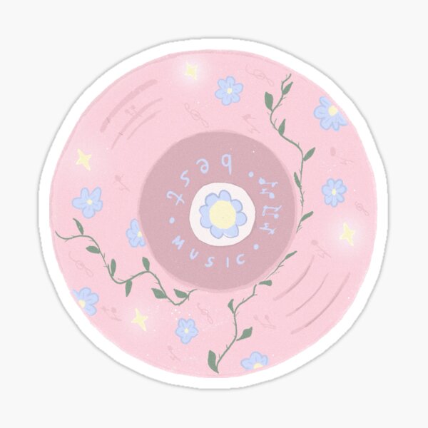 "Vinyl Record" Sticker for Sale by miljusa | Redbubble
