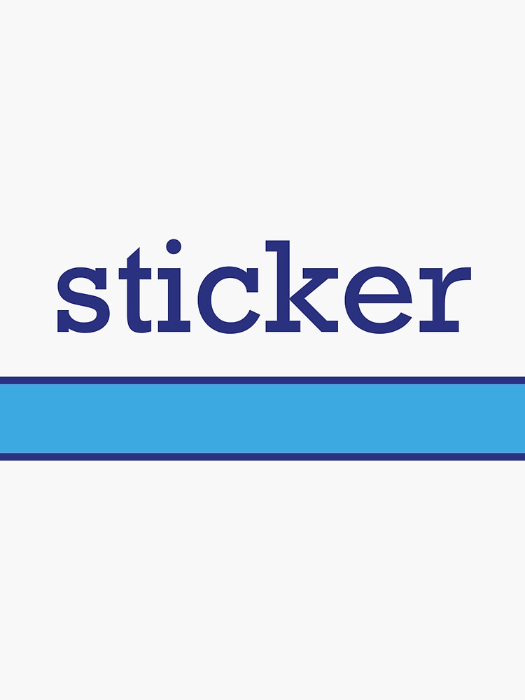 "Product (Repo Man) Sticker" Sticker for Sale by MSQCreative | Redbubble