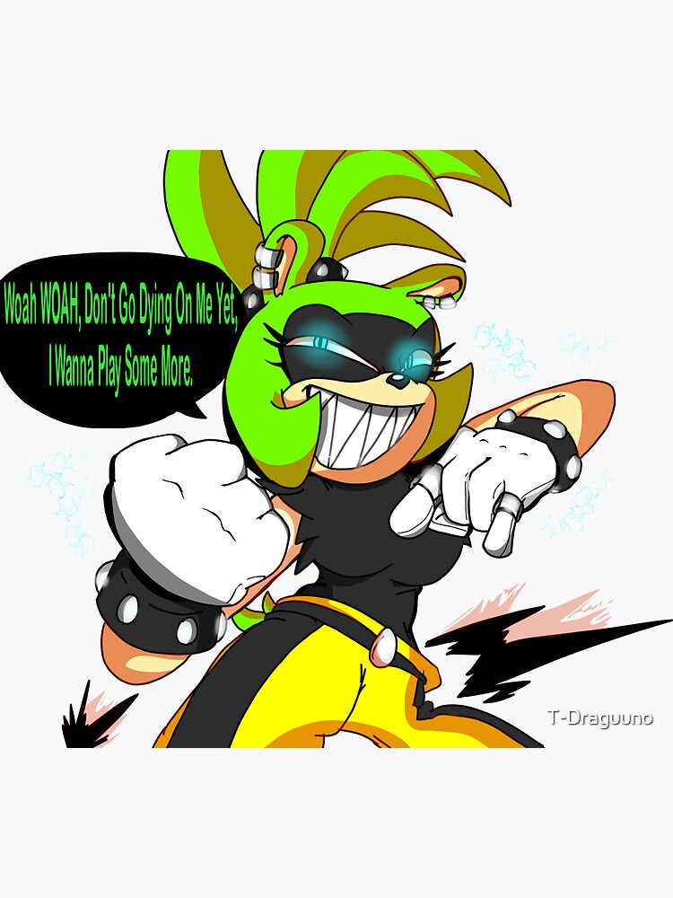 Surge The Tenrec Savage Sticker For Sale By T Draguuno Redbubble