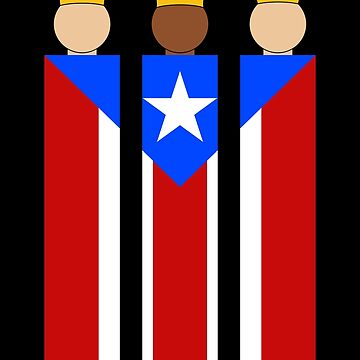 "Three Kings Puerto Rico Flag Reyes Magos Boricua Puerto Rican" Poster ...