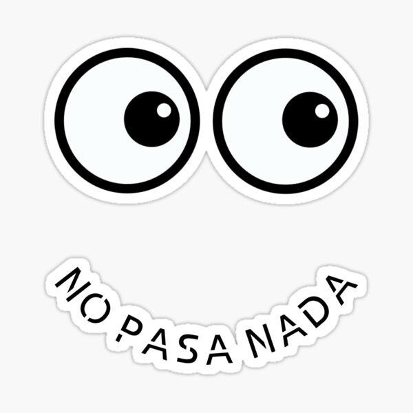 "No problem :)" Sticker by Yayis2088 | Redbubble