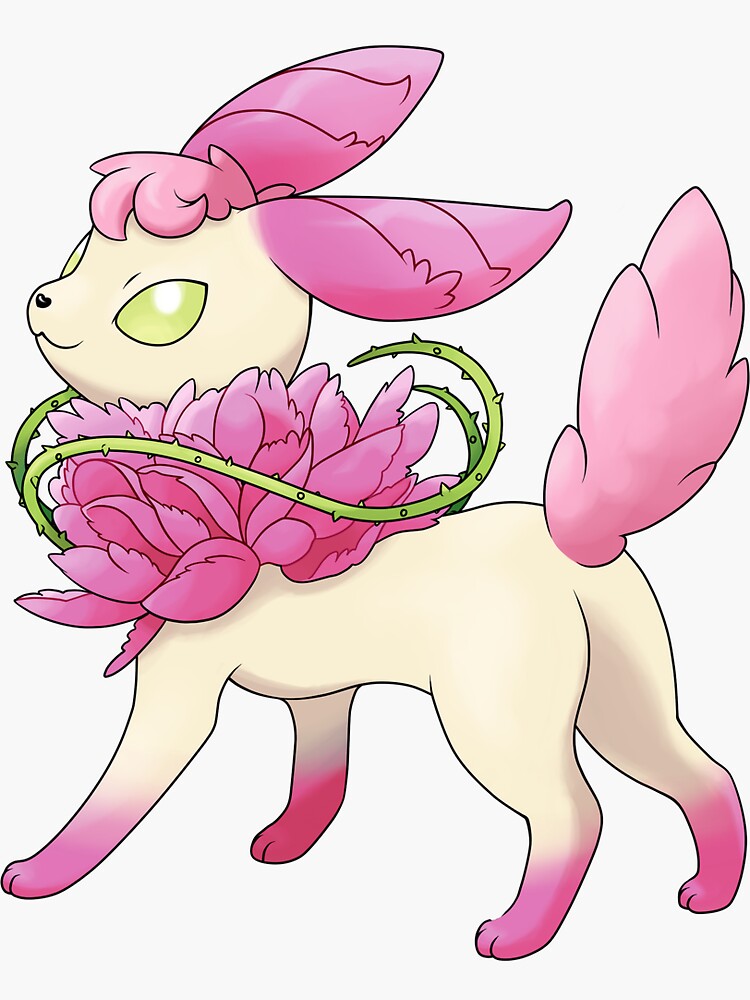 "Floreon" Sticker for Sale by InProgressEvos | Redbubble