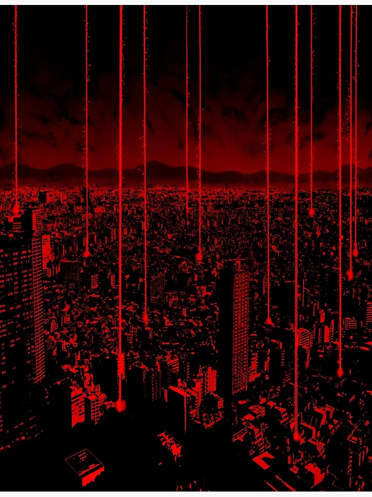 "Alice in borderland city laser" Poster for Sale by CERA23 | Redbubble