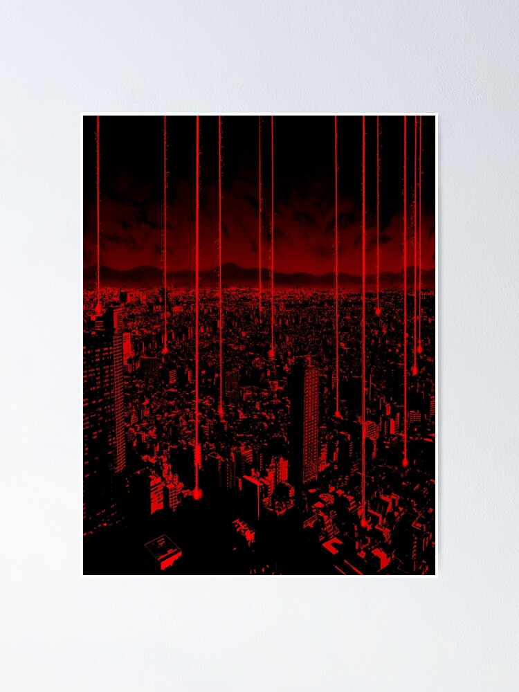 "Alice in borderland city laser" Poster for Sale by CERA23 | Redbubble