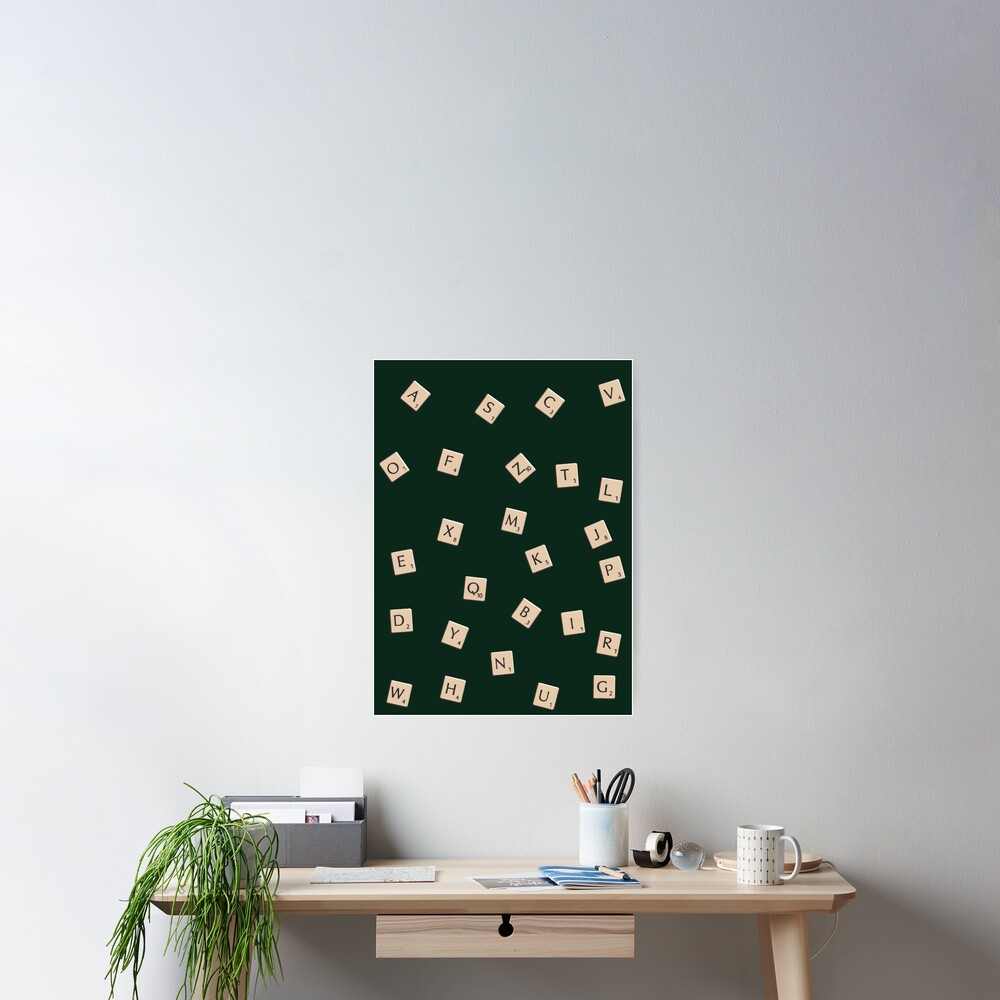 "Scrabble" Poster by Marksman | Redbubble