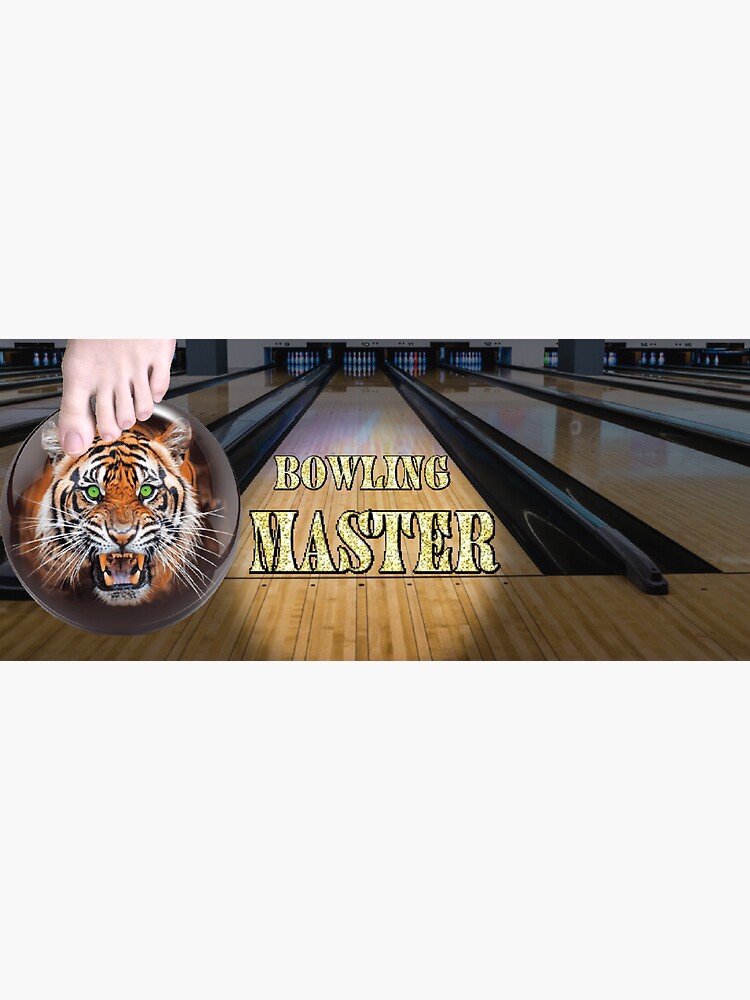 "Bowling Master" Sticker for Sale by DeidaraMinaj | Redbubble
