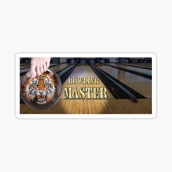 "Bowling Master" Sticker for Sale by DeidaraMinaj | Redbubble