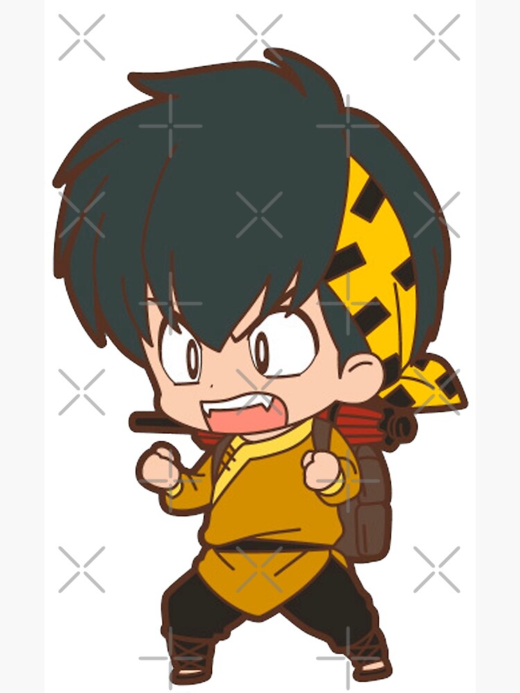 "RYOGA CHIBI | RANMA 1/2" Poster for Sale by GroupieClub | Redbubble