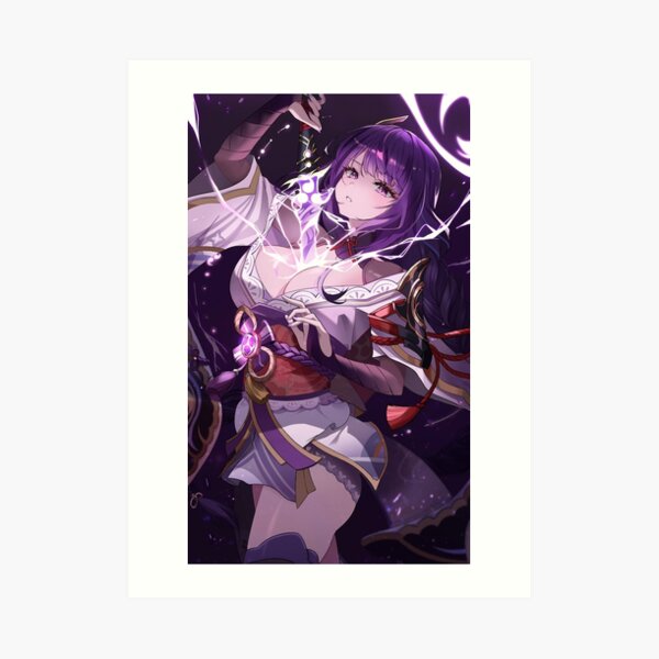 "Inazuma Shines Eternal! Raiden Shogun [Genshin Impact Ecchi Lewd]" Art Print for Sale by ...