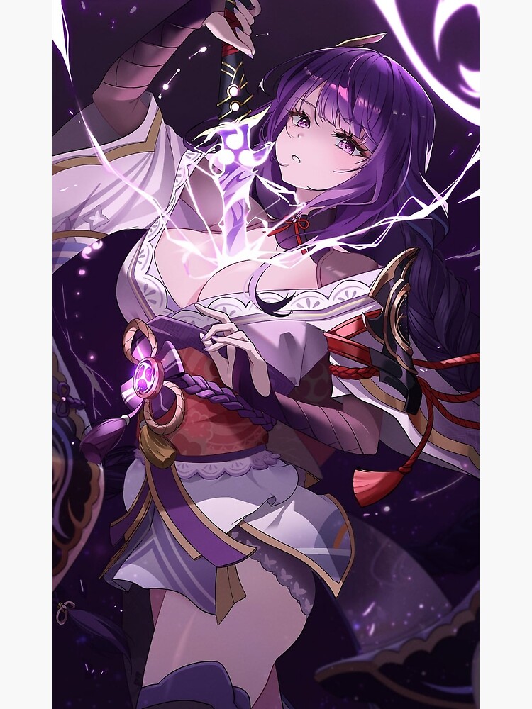 "Inazuma Shines Eternal! Raiden Shogun [Genshin Impact Ecchi Lewd]" Art Print for Sale by ...