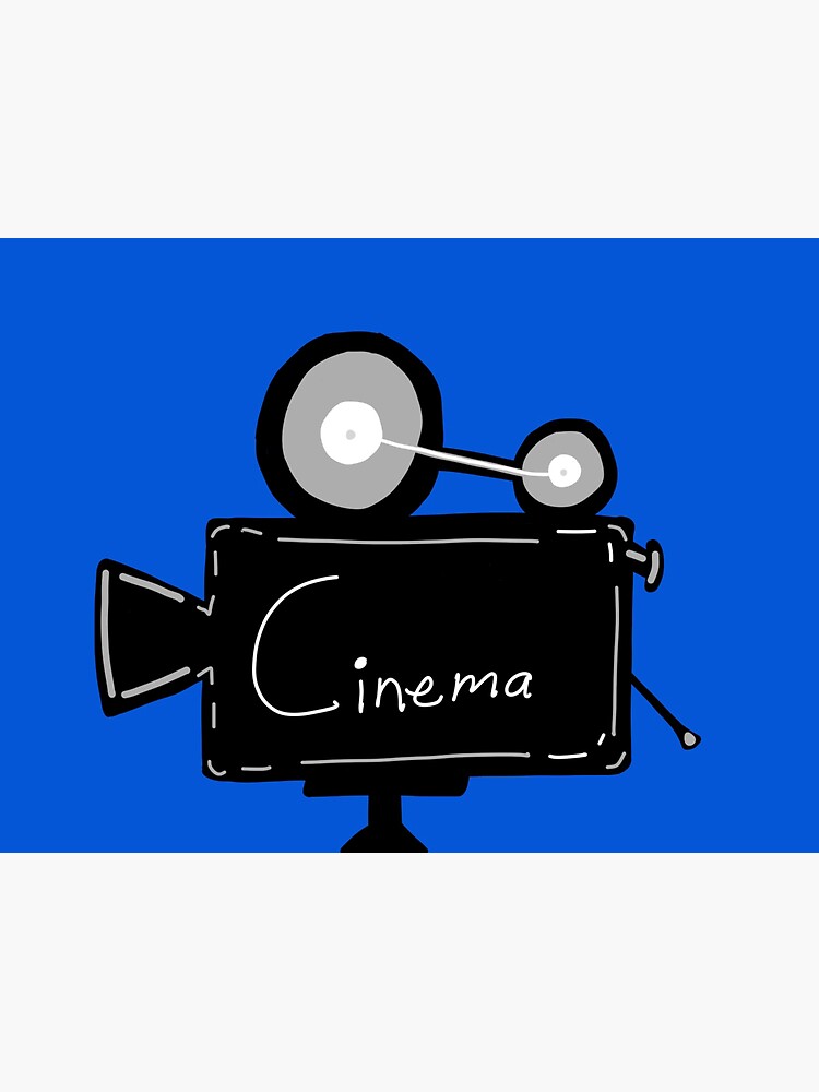 "Old-Fashioned Cinematic Camera" Sticker for Sale by LoloAndCoco ...