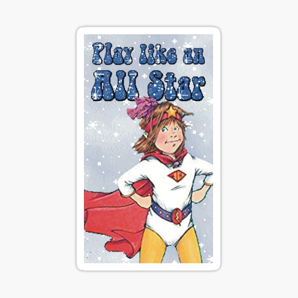 "All Star" Sticker for Sale by Y2kKitschQueen | Redbubble