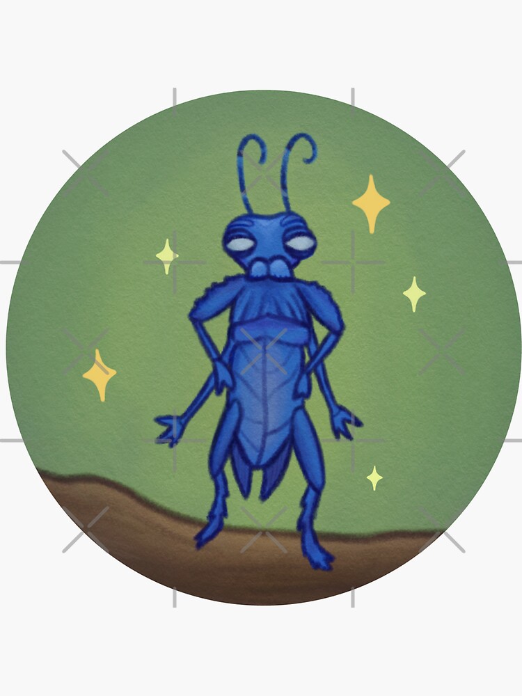 "Sebastian J. Cricket" Sticker for Sale by aquarielle | Redbubble