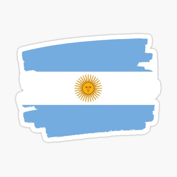 "Argentina flag" Sticker for Sale by madisonlomax | Redbubble