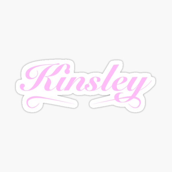 "Kinsley | Blush Pink" Sticker for Sale by PathfinderCP | Redbubble