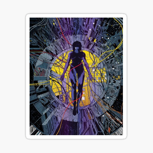 "Ghost In The Shell Limited Edition poster" Sticker for Sale by ...