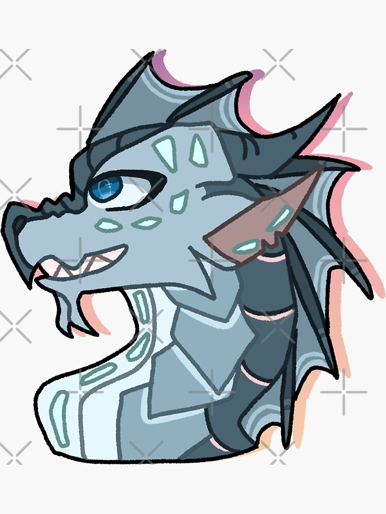 "Albatross (With backdrop)" Sticker for Sale by WillowTheCat- | Redbubble