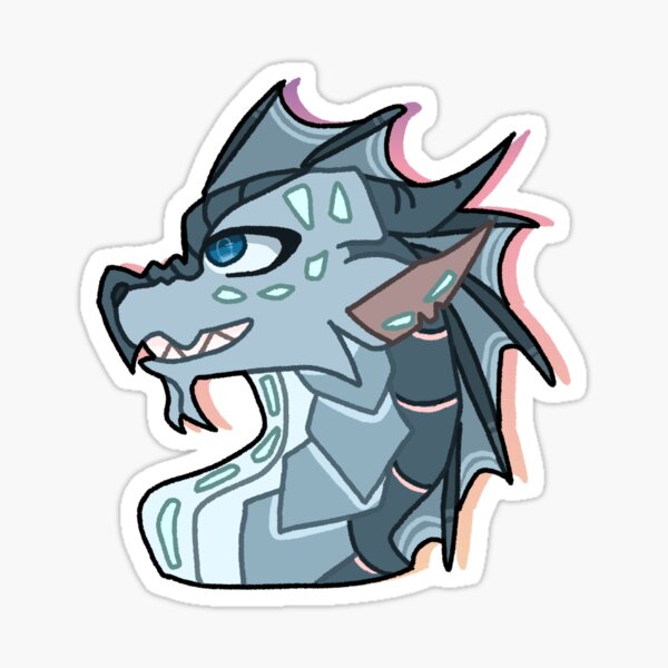 "Albatross (With backdrop)" Sticker for Sale by WillowTheCat- | Redbubble