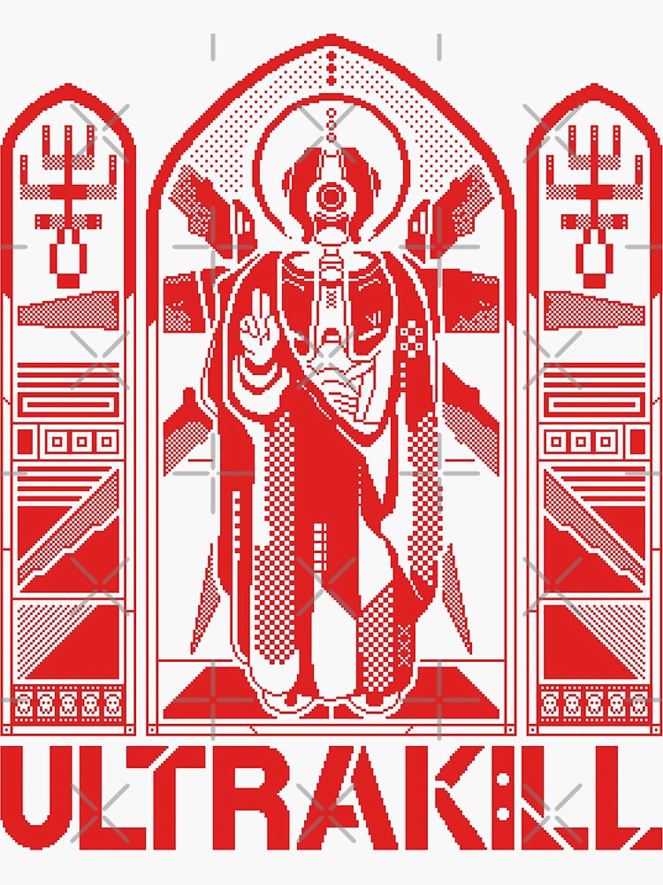"Ultrakill" Sticker for Sale by ShawMarth | Redbubble
