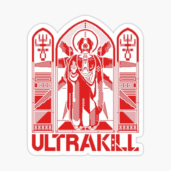 "Ultrakill" Sticker for Sale by ShawMarth | Redbubble