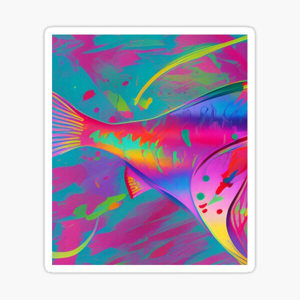 "The big one" Sticker for Sale by DrawWithCarrots | Redbubble