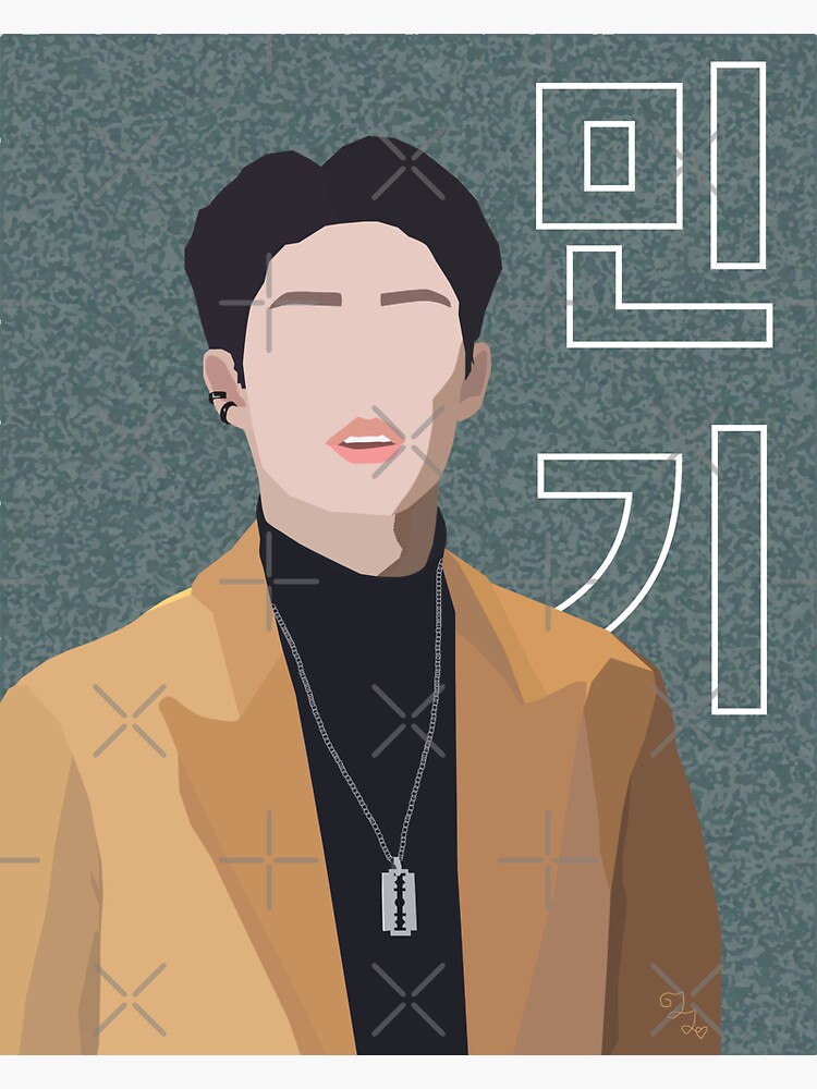 "Mingi Ateez" Sticker for Sale by yishujpg | Redbubble