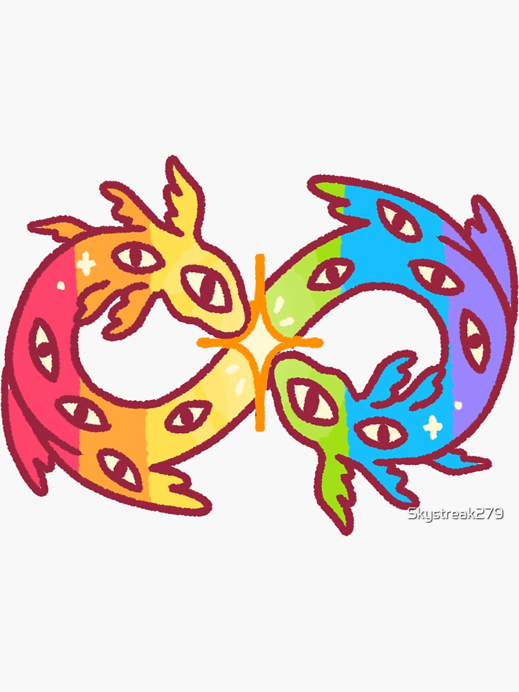"Autism Pride Angels" Sticker for Sale by Skystreak279 | Redbubble