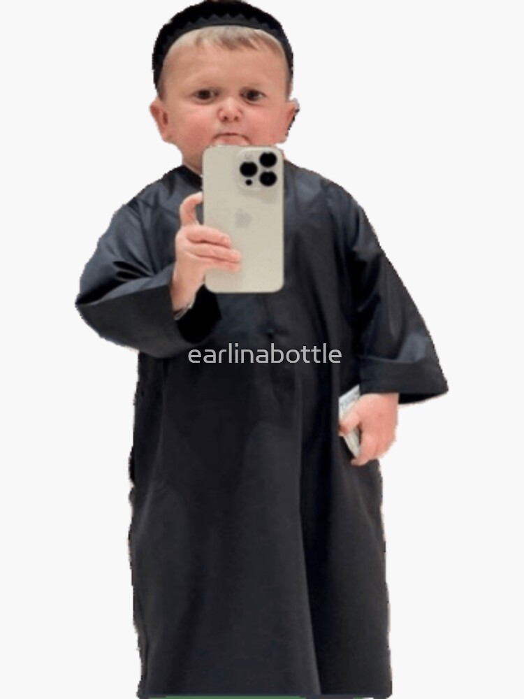 "Hasbulla Selfie" Sticker for Sale by earlinabottle | Redbubble