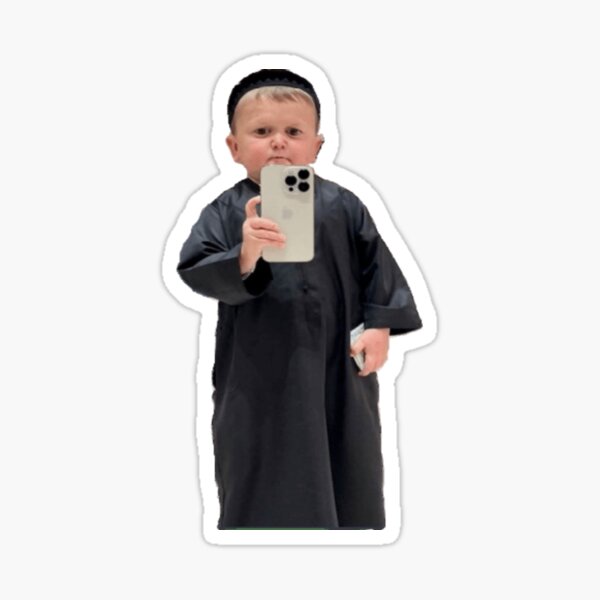 "Hasbulla Selfie" Sticker for Sale by earlinabottle | Redbubble