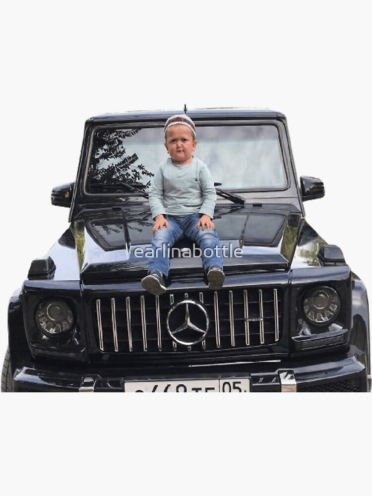 "Hasbulla Car" Sticker for Sale by earlinabottle | Redbubble