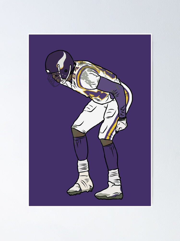 "Randy Moss Mooning Celebration" Poster for Sale by RatTrapTees | Redbubble