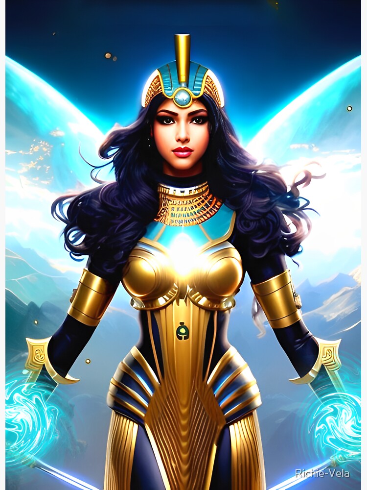 "Cyber Mythology - Epic Cybernetic Style of the Goddess of Egyptian ...