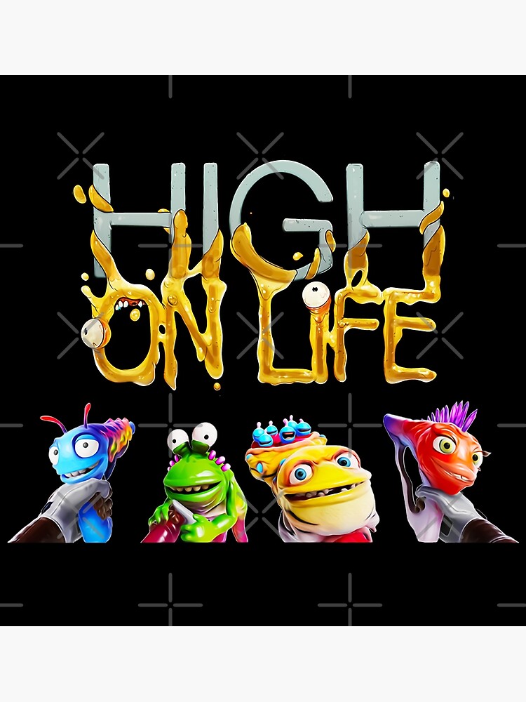 "High On Life Game" Poster for Sale by ShawMarth | Redbubble