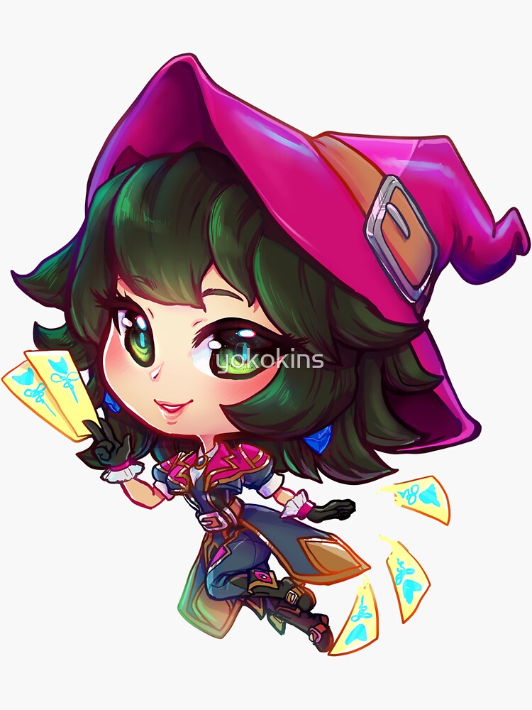 "kiriko " Sticker for Sale by yokokins | Redbubble