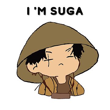 "Ultimate Korean Hip-hop | Ultimate BTS Army Designs | I'm Suga Cartoon ...