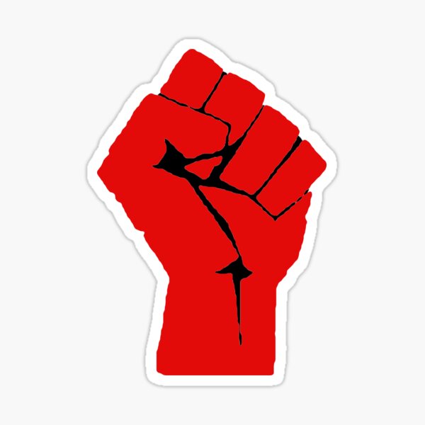 "Resistance sticker" Sticker by CarnalCreations | Redbubble