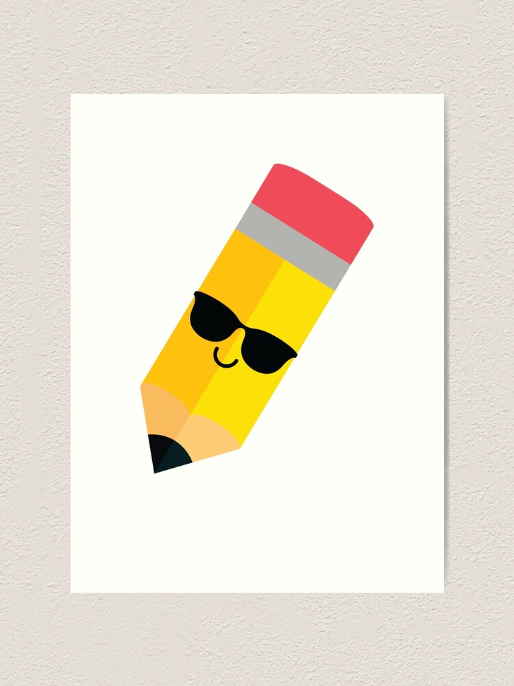 "Pencil Emoji " Art Print by HippoEmo | Redbubble