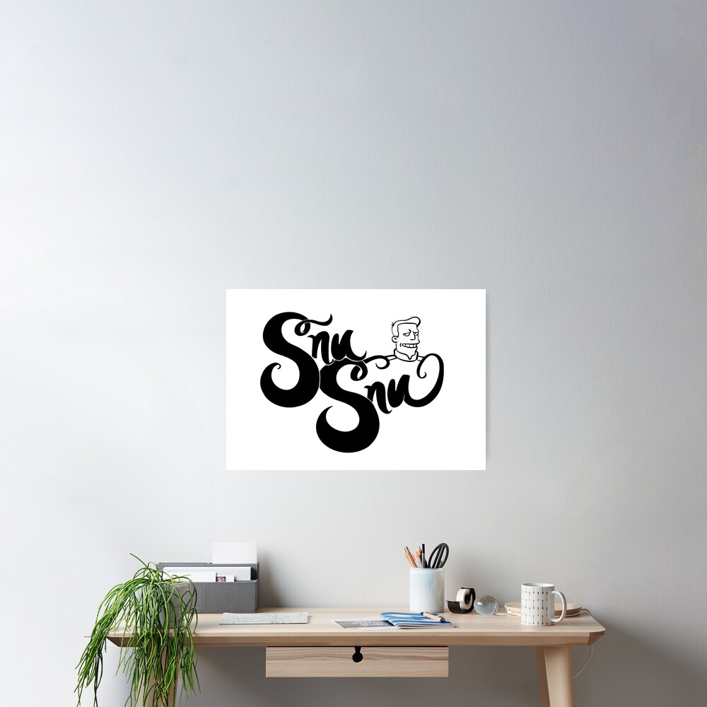 "Death by Snu Snu" Poster for Sale by Cluster-fluff | Redbubble
