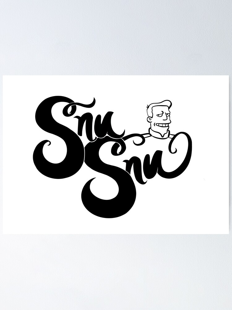 "Death by Snu Snu" Poster for Sale by Cluster-fluff | Redbubble