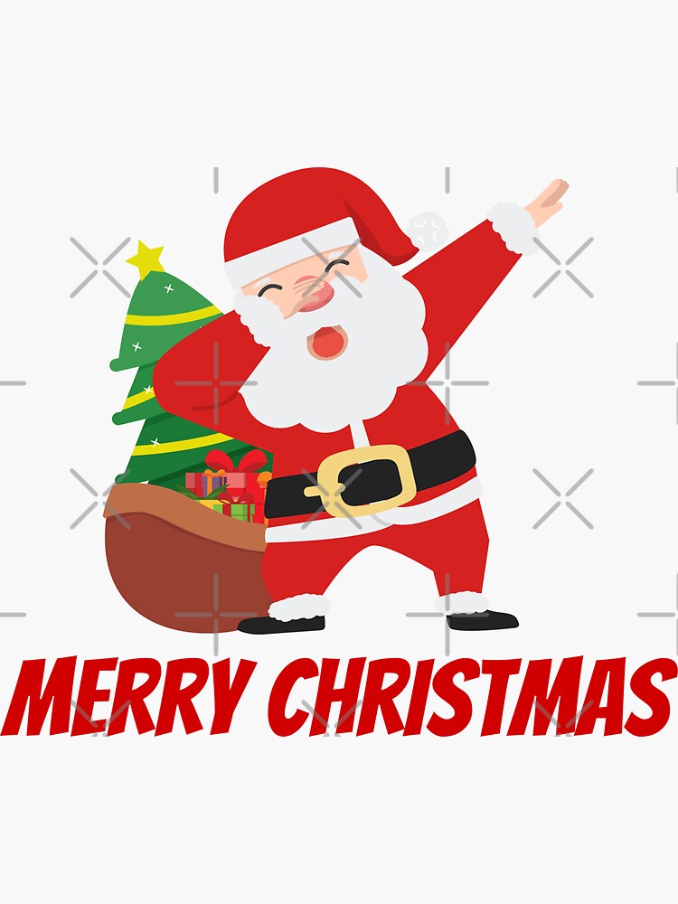 "Merry Christmas from santa claus" Sticker for Sale by Happiestwalls ...